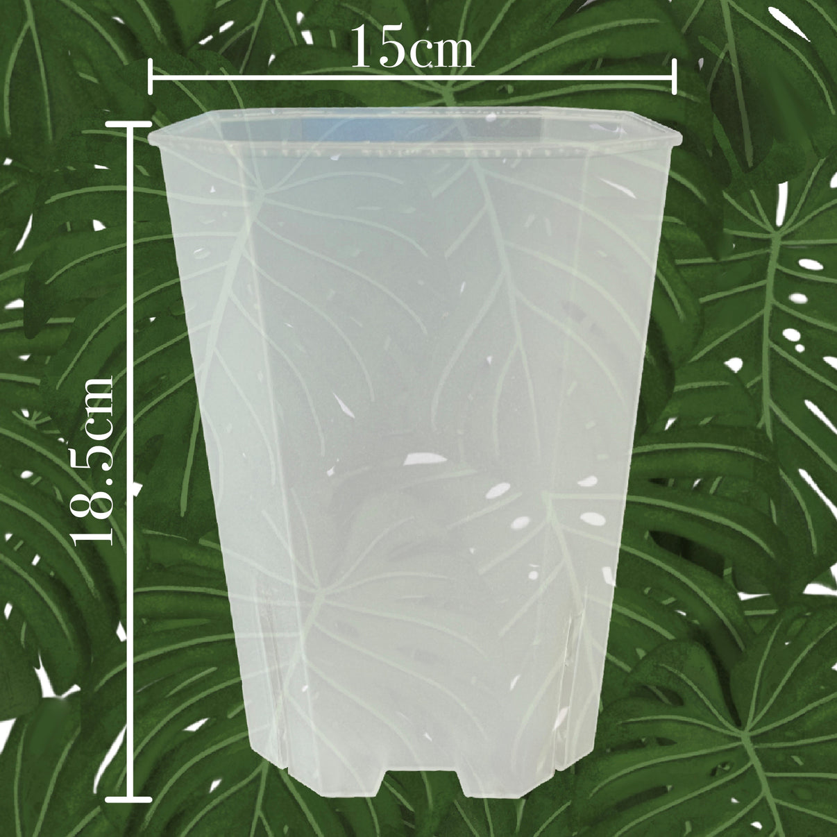 Aroid Tower Pots - Tall Plastic Plant Pots for Repotting, Planting etc ...